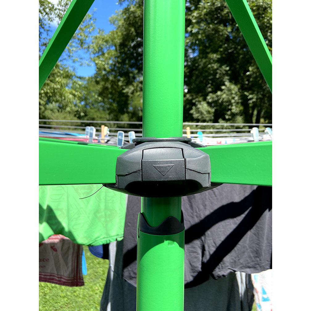 Breeze Dryer Large Rotary Hoist Clothesline with Folding Head: